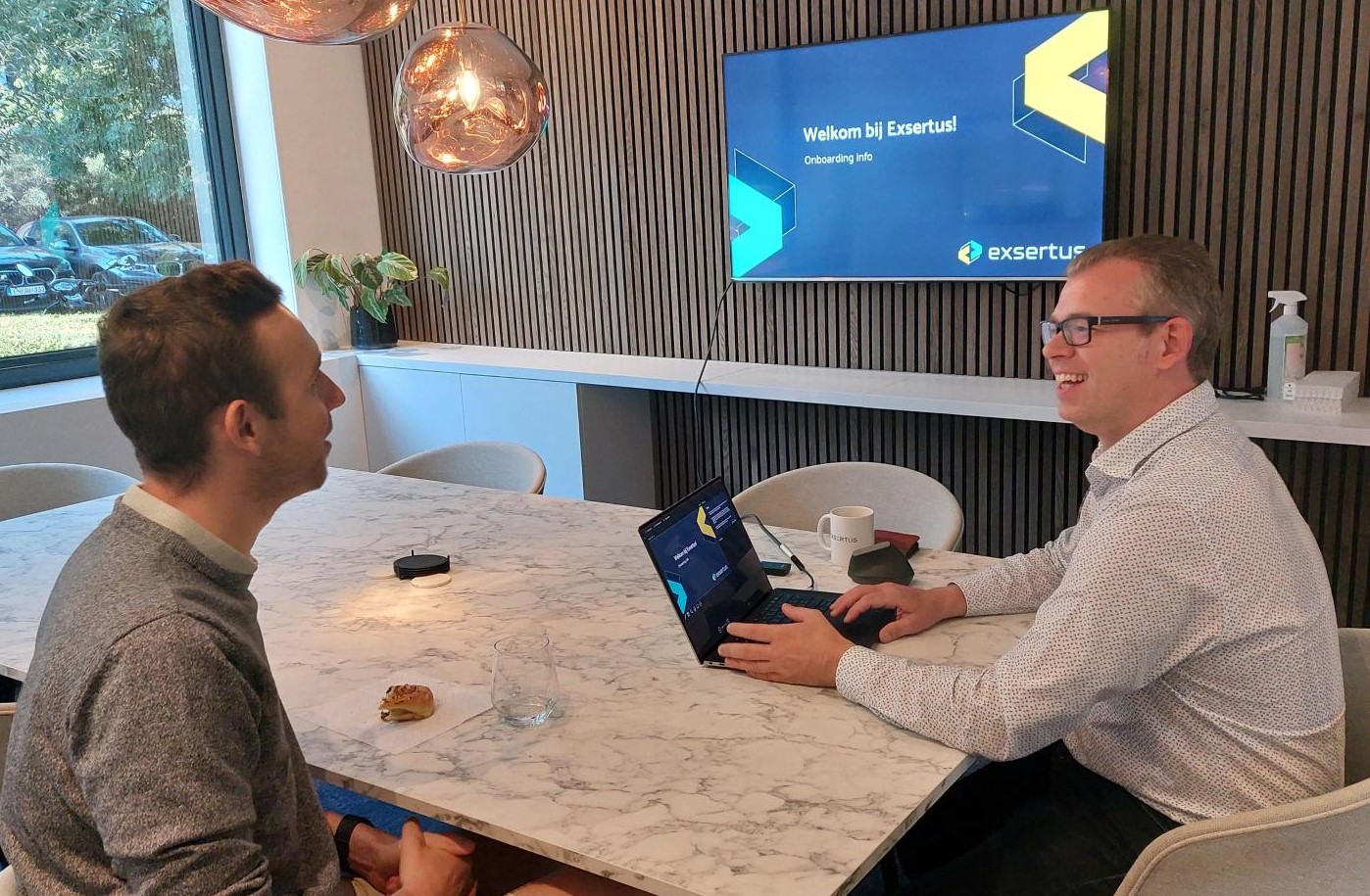 Je eerste werkdag bij Exsertus: een warm welkom! - Exsertus NV